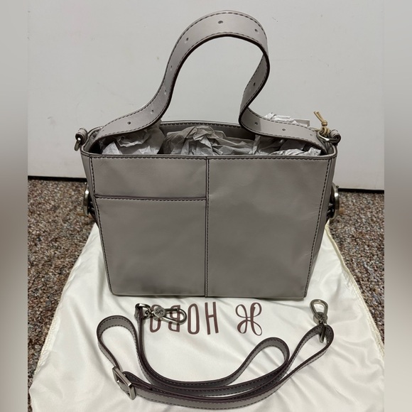 HOBO | Bags | Hobo International Small Render Crossbody In Light Gray ...